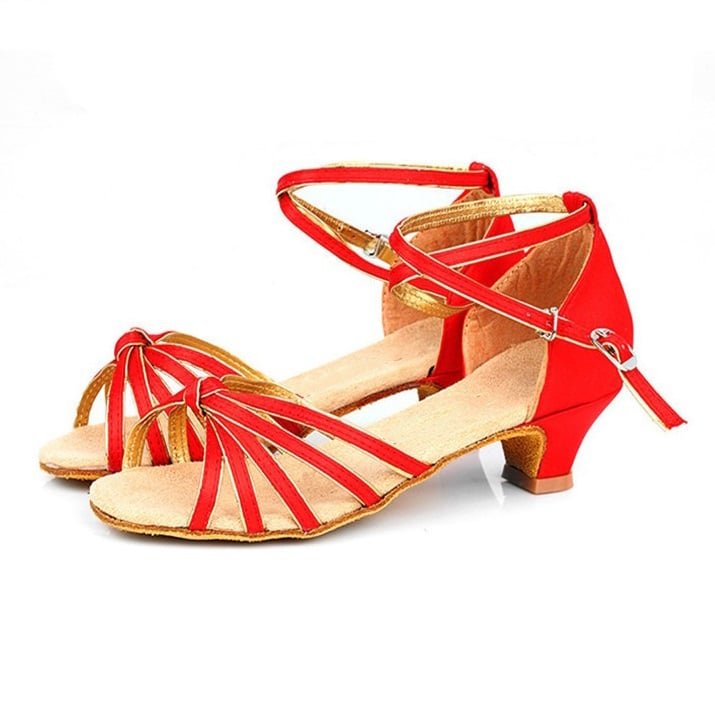 papoutsia-latin-horou-paidika-neanika-kokkino | Plus Eshop